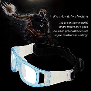 Poxas Basketball Football Soccer Sports Glasses Safety Glasses Sports Goggles PC Lens Protective Eye Glasses