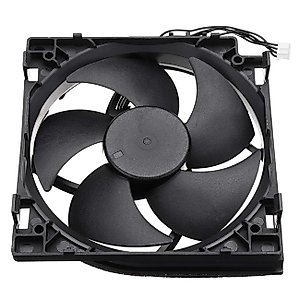 Replacement CPU Cooling Cooler Fans 5 Blades 4 Pin Cooling Fan for Xbox One Slim Console