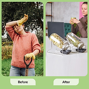 2 Pack Seed Sprouting Jar Lids | For 2.75" Regular Mouth Mason Jars | Fresh Sprouts at Home | Strainer Screen for Canning Jars | 304 Stainless Steel Lid for Growing Broccoli, Alfalfa, Beans & More