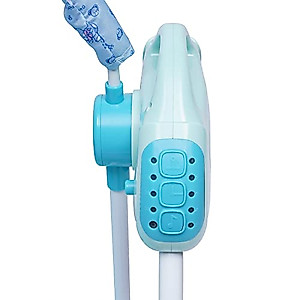 TFCFL Electric Baby Crib Cradle, 5-Speed Baby Bassinet Auto Rocking Chair Chair Bed with Remote Control Infant Musical Sleeping Basket for 0-18 Months Newborn Babies 25KG/55LBS Capacity (Blue)