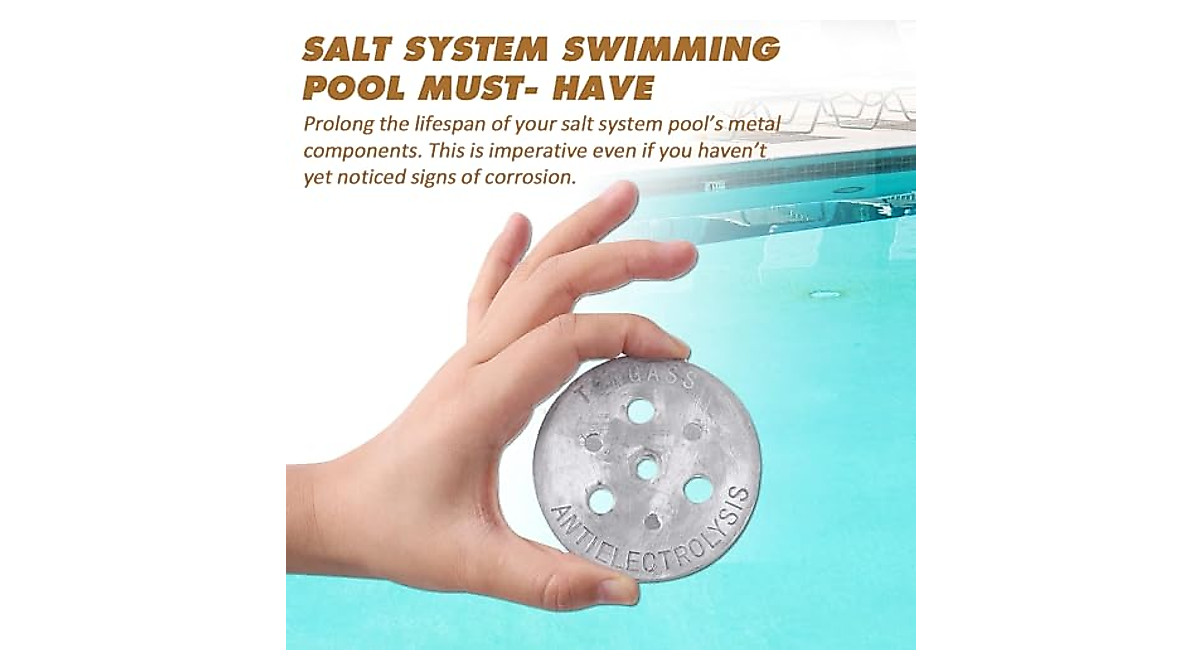 TonGass Zinc Anode Weight - Anti-Electrolysis Sacrificial Anode ...