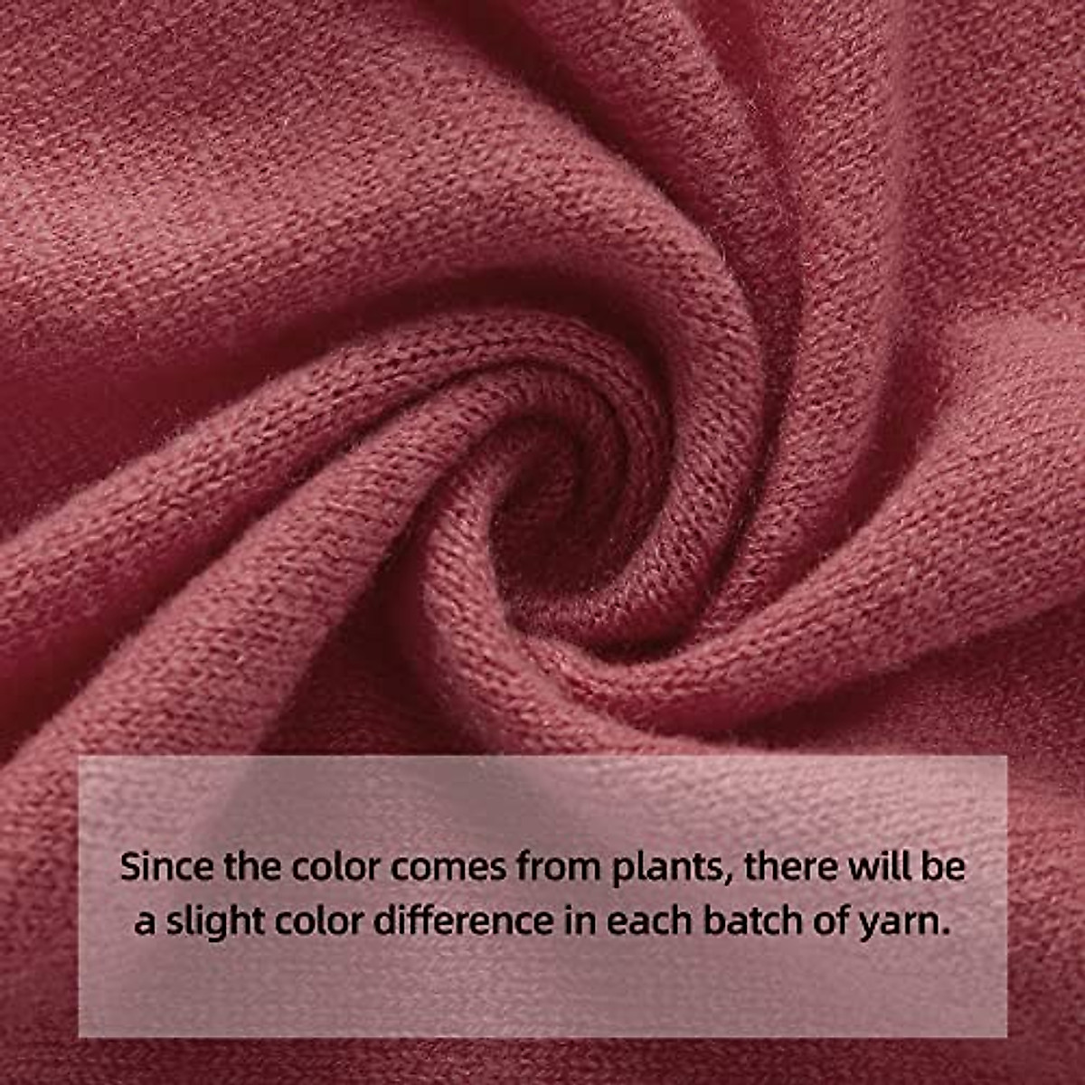 GreenMount Women's Scarf 100% Cashmere Knitted Scarf Shawl Plant Dyeing Warm Soft for Fall Winter Women