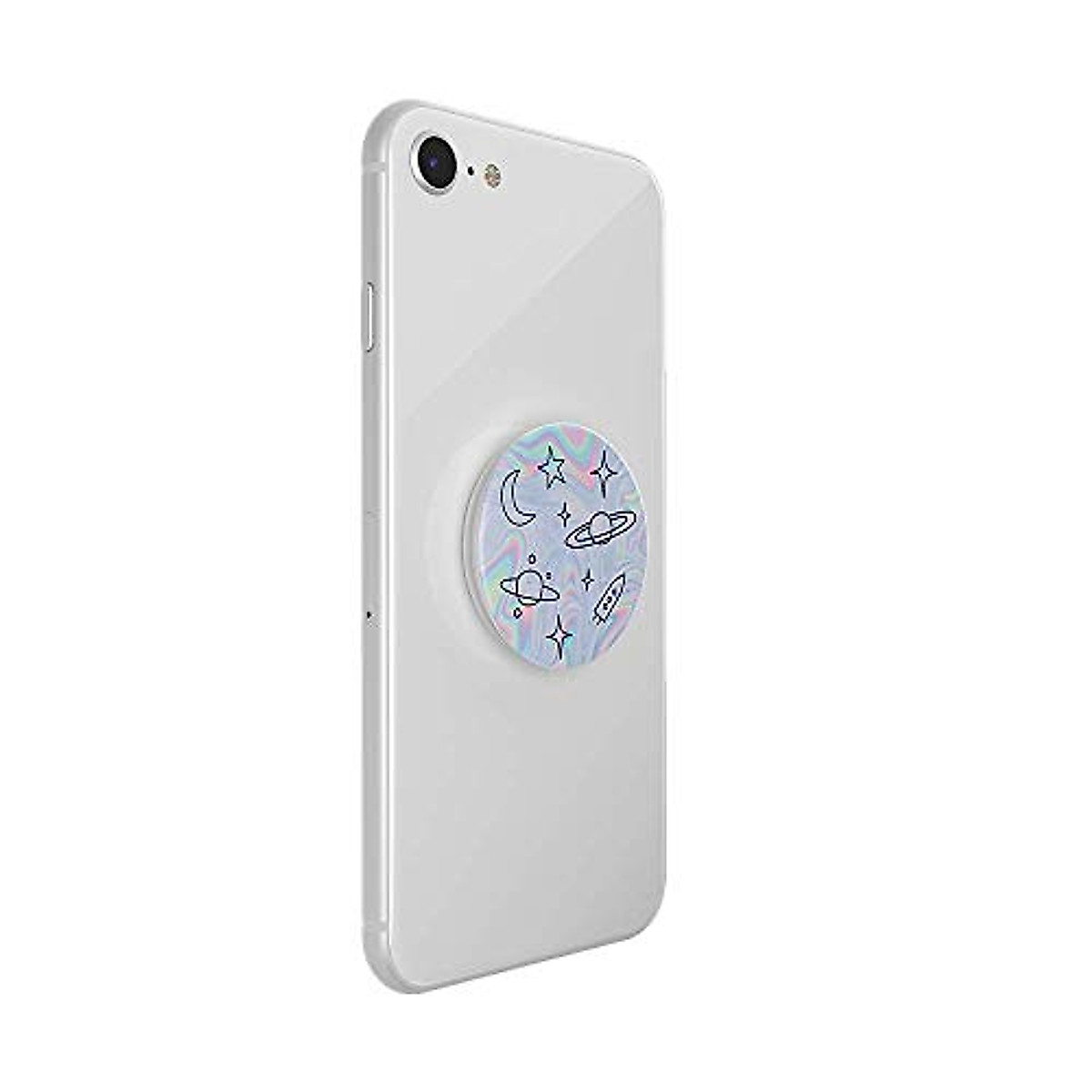 PopSockets PopGrip - Expanding Stand and Grip with Swappable Top - Space Doodle