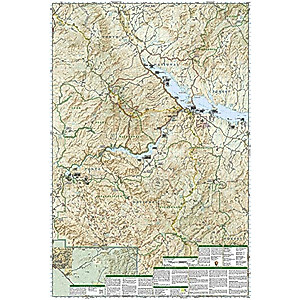 Superstition and Four Peaks Wilderness Areas Map [Tonto National Forest] (National Geographic Trails Illustrated Map, 851)