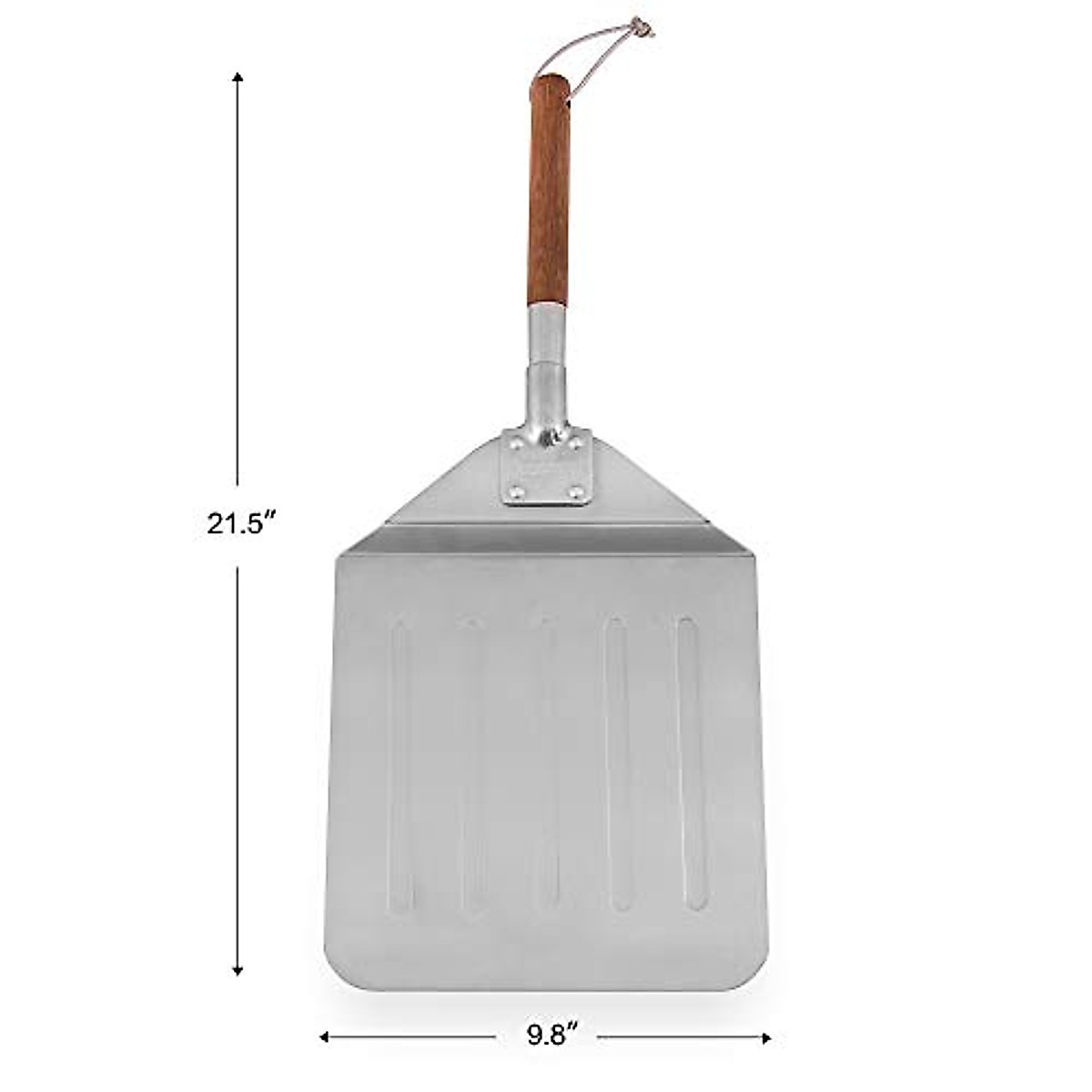 Royal Gourmet KSF1204 3 Piece Pizza Stone Set for Grill and Oven with 12-Inch Cordierite Stone, Peel and Pizza Cutter, Baking Tool