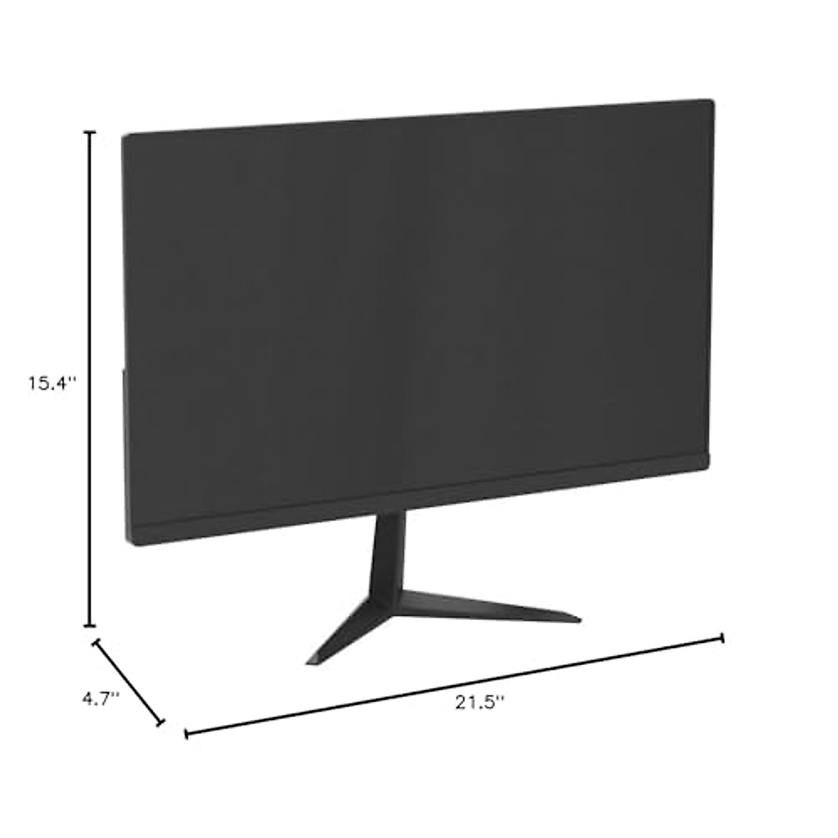 Fiodio 22” 144Hz 1920 x 1080p Full HD Flat Computer Monitor with HDMI Display Ports, Adjustable Tilt, Free-Tearing Eye Care Monitor for Home Office and Gaming (DP Cable Included), Black (C2B2G)