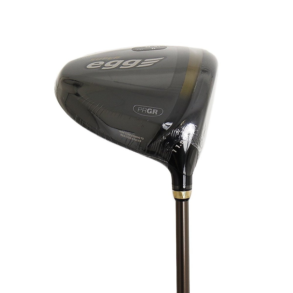 2017 PRGR Golf Japan New Super Egg (Gold) Driver Original Carbon プロギア 金エッグ スーパーエッグ ドライバー (11.5, M-37(R))