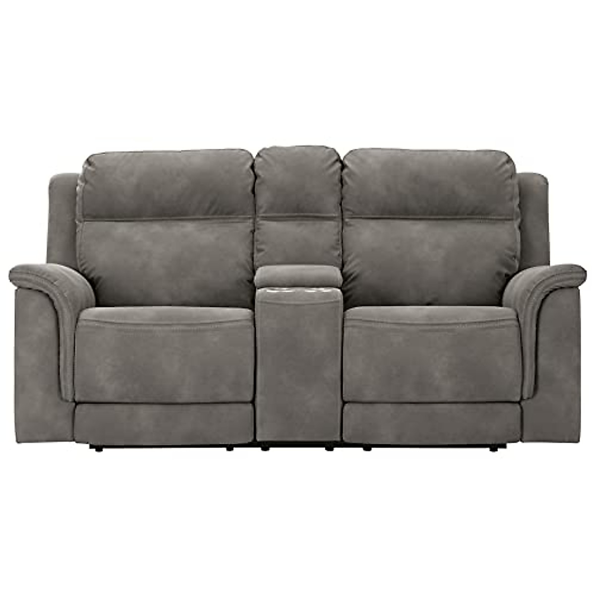 Signature Design by Ashley Next-Gen DuraPella Love Seats, Slate