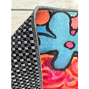 Beatles Rug, Beatles Fan Rug, Teen Room Rug, Living Room, Non-Slip Rug, Office Rug, Printed Rug, Cool Rug D639.5 (47”x70”)=120x180cm