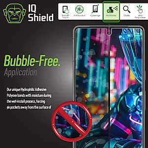 IQShield Screen Protector Compatible with Google Pixel 7 (2-Pack) Anti-Bubble Clear TPU Film