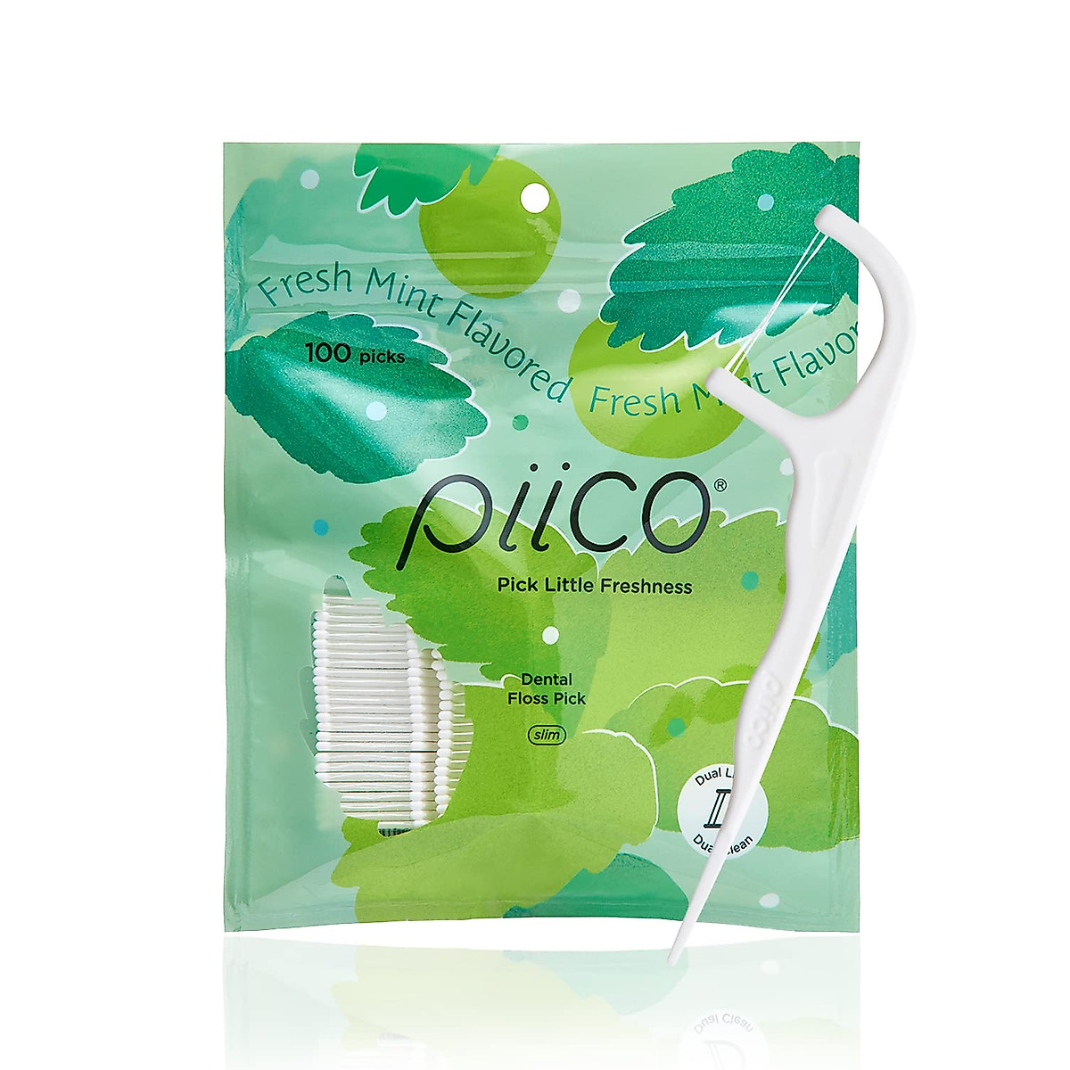 Piico Dental Floss Toothpicks Flavors Bundle - 400 pcs. Shred-Resistant Flossers for Adults with Xylitol Formula | Oral Care for Strong Teeth & Gums Virtual Bundle and Sell for 15% Discount