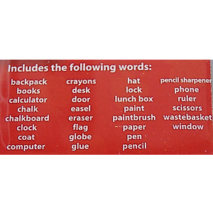 Teaching Tree Sight Reading Aid - Classroom Object Labels - 30 Count