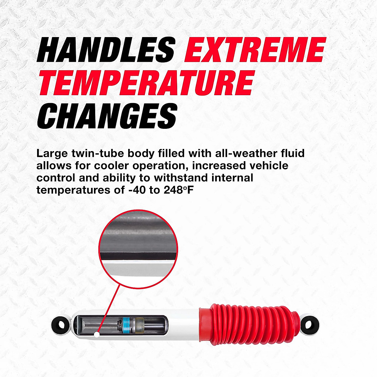 Rancho RS5000X RS55198 Suspension Shock Absorber