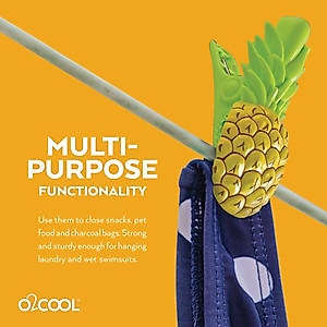 O2COOL Pineapple Boca Clip
