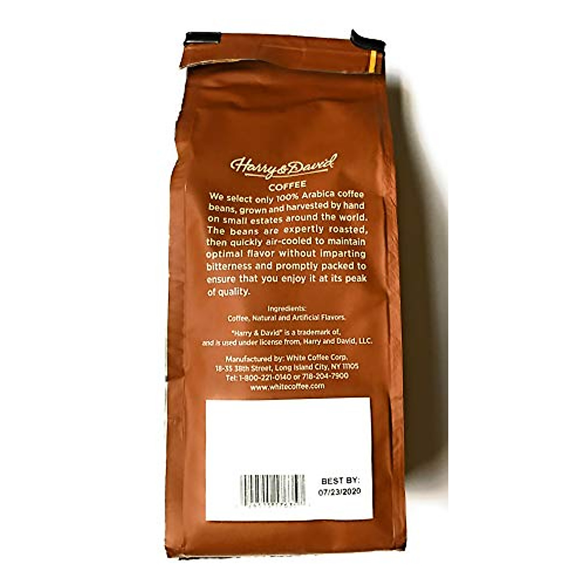 Harry & David Maple Vanilla Coffee - 12 Ounce Bag of Ground Coffee