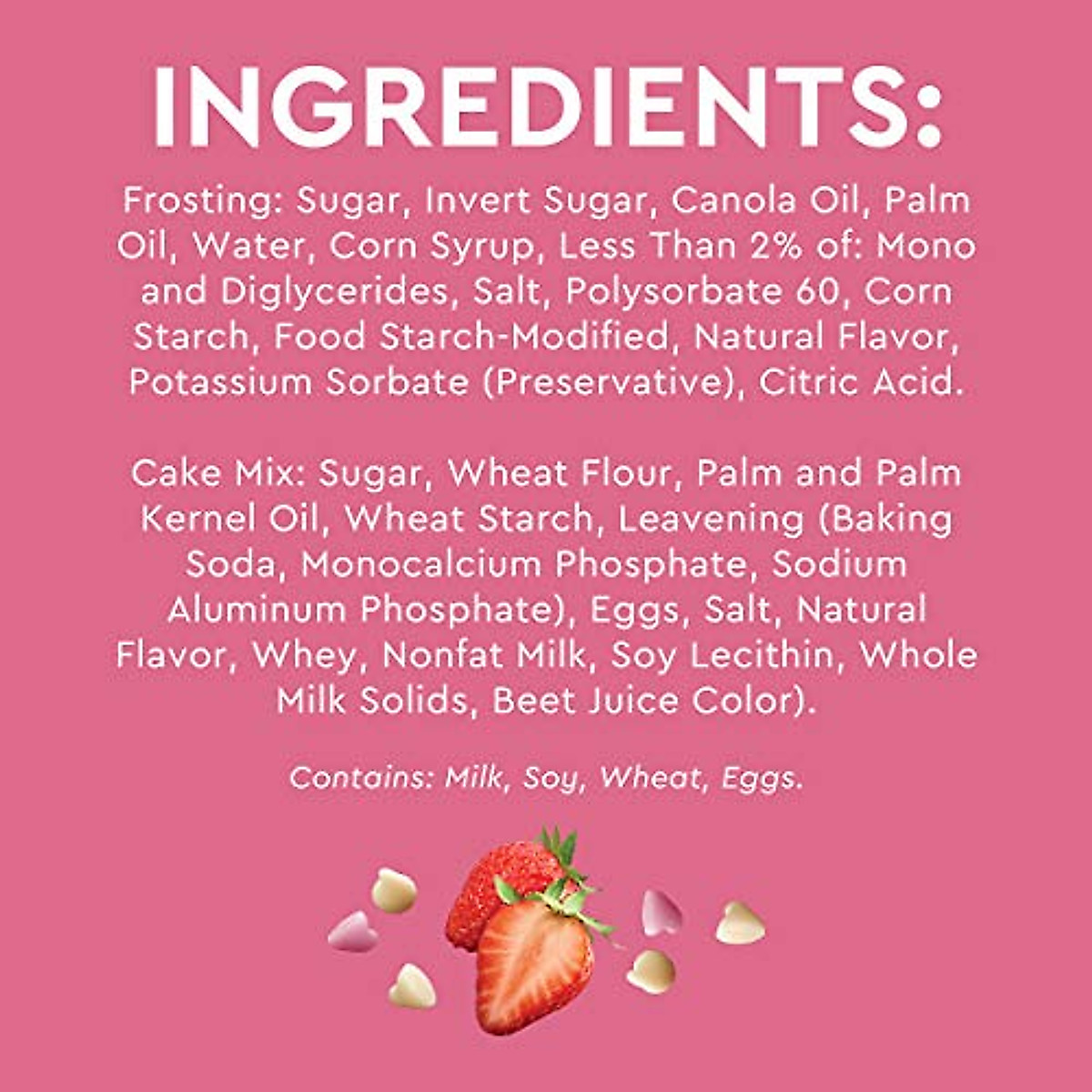 Duncan Hines Mug Cakes Strawberry Shortcake Flavored Mix with Cream Cheese Frosting, 13.3 oz