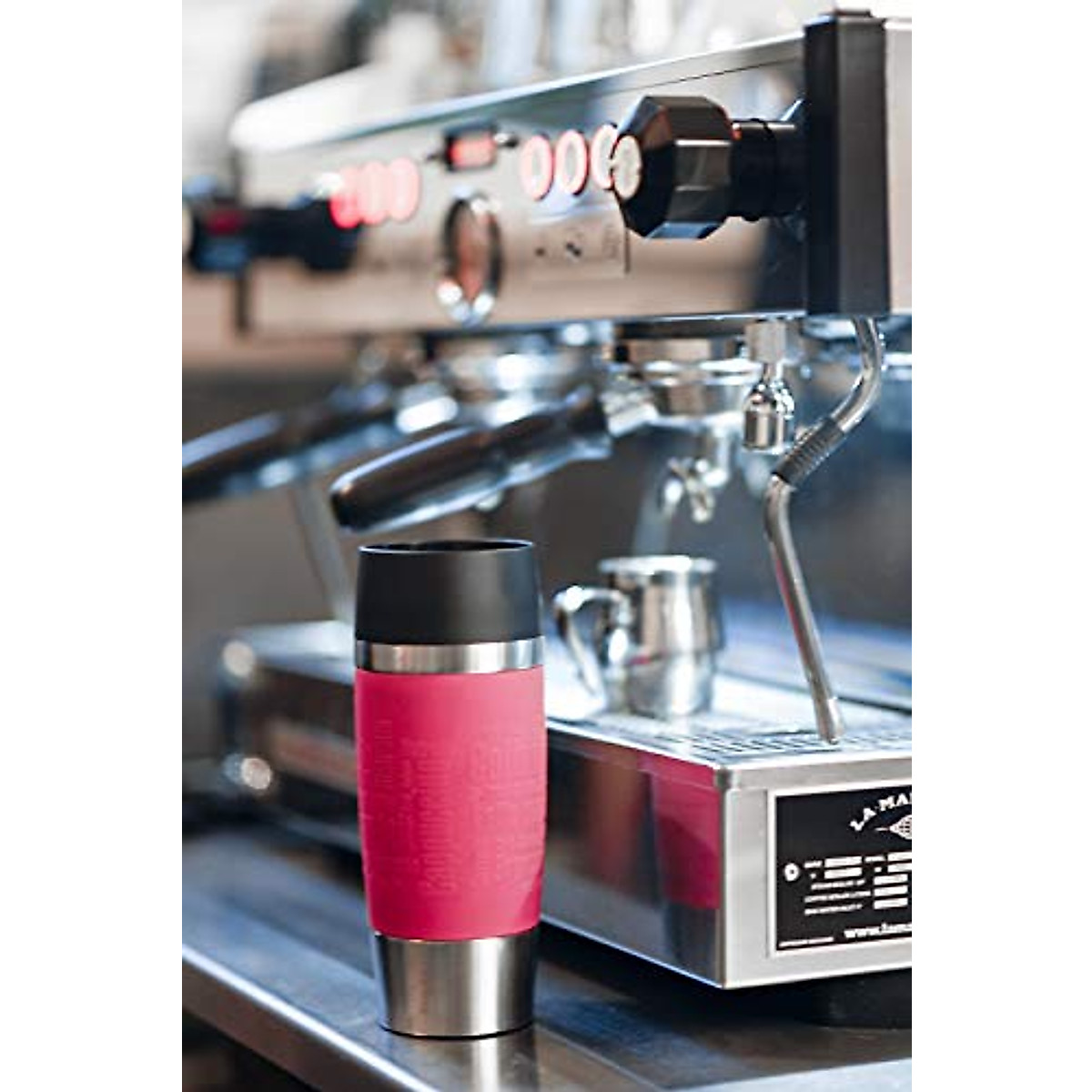 Emsa Vacuum mug"Travel Mug" 12.2 fl .oz. in blue, Blue