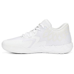 PUMA Womens Mb.01 Lo Basketball Sneakers Athletic Shoes - White - Size 10 M