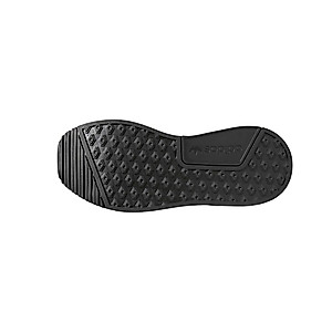 adidas Originals X_PLR Sneaker, Black/White/Black, 5 US Unisex Big Kid