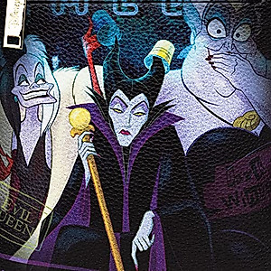 Wondapop Disney Maleficent 11" Vegan Leather Fashion Mini Backpack