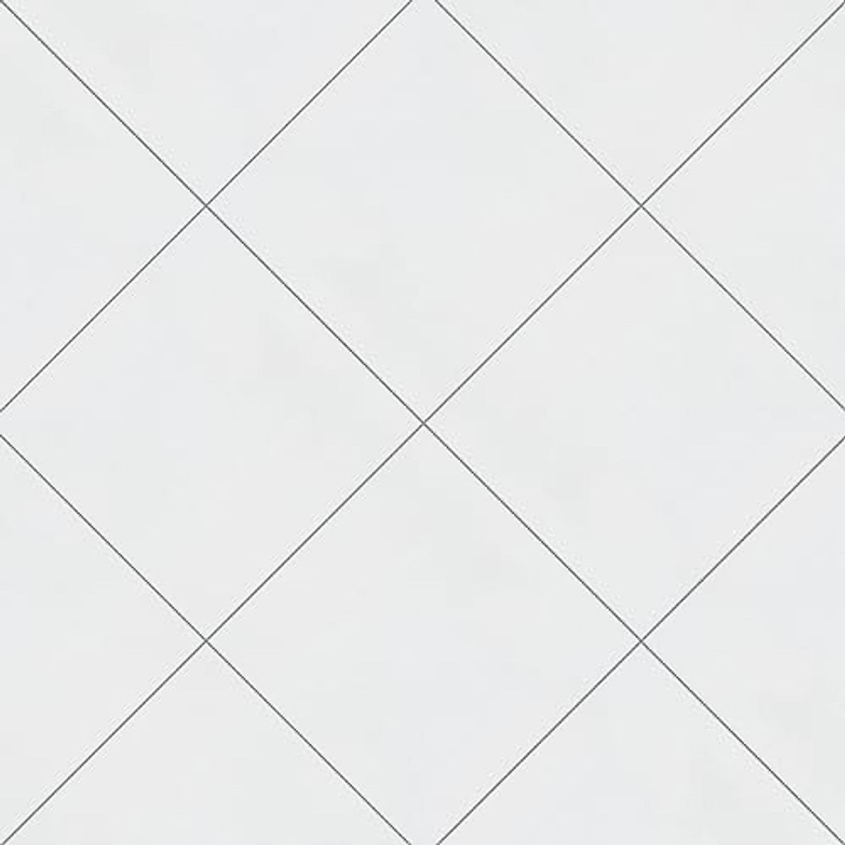 Merola Tile FRC8TWEW Twenties White 7.75" x 7.75" Ceramic Floor and Wall Tile, 25