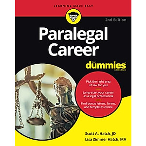 Paralegal Career For Dummies (For Dummies (Career/Education))