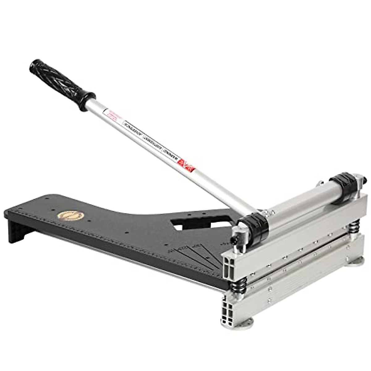 CUTTEREX 13" Professional Laminate Floor Cutter, Vinyl Floor Cutter for VCT, LVT, SPC, PVC, LVP, WPC, Rubber Floor and Rigid Core Vinyl Plank, with Knee Pads