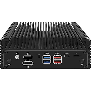 CWWK 12th Gen Alder Lake 2.5G Soft Router Intel i7-1265U 6X Intel i226-V Fanless Mini PC Firewall Appliance Proxmox (Barebone)