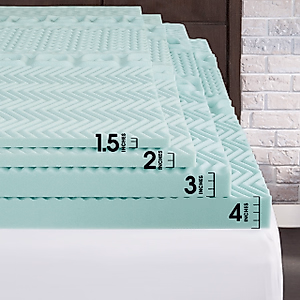 Dream Serenity EcoZone 3" Memory Foam Mattress Topper Full