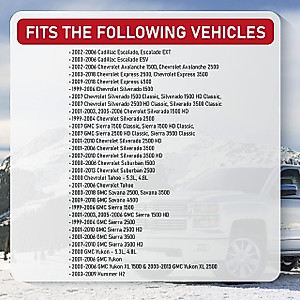 Replacement Steering Idler Arm Bracket, Compatible with Chevy, GMC and Hummer Vehicles - 1999-2018 - Escalade, Silverado 1500, Suburban 2500, Tahoe, Sierra 3500, Yukon XL 1500, H2 - Replaces K6723