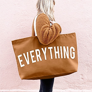 LLYLIU Canvas Tote Bag - Extra Large Shopping Beach Totes Bags Reusable Big Grocery Bag 28" x 8" x 16"