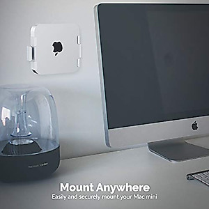 SABRENT Mac Mini VESA Mount/Wall Mount/Under Desk Mount (BK-MACM)