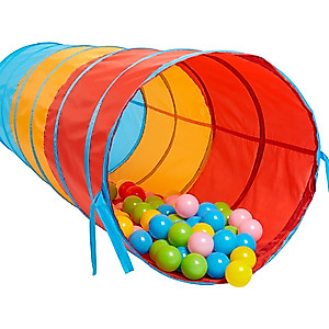 Antsy Pants Play Tunnel for Kids and Babies, Pop up Crawl Through Tunnel for Toddlers 1-3, Indoor and Outdoor Toy