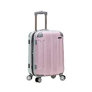 Rockland London Hardside Spinner Wheel Luggage, Mint, Carry-On 20-Inch