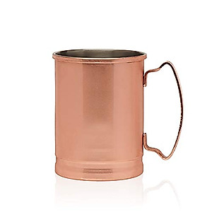 Libbey Moscow Mule Copper Mugs, 14-ounce, Set of 4