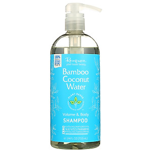 RENPURE Bamboo Coconut Water Shampoo, 24 FZ