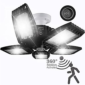 CODAFUL Motion Sensor LED Garage Light with Motion Sensor 150W 15000lm Super Bright Shop Light, Motion Activated led Store Light, Suitable for Garage, Workshop and Basement.