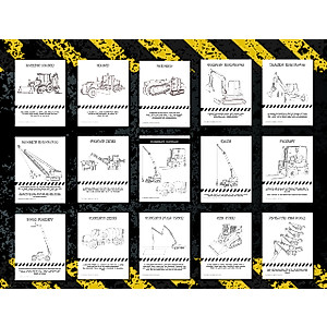 The Little Engineer Coloring Book - Construction Trucks: Fun and Educational Construction Truck Coloring Book for Preschool and Elementary Children