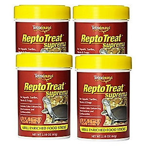 Tetra ReptoTreat Suprema Sticks 2.18 Ounce Each (4 Pack)