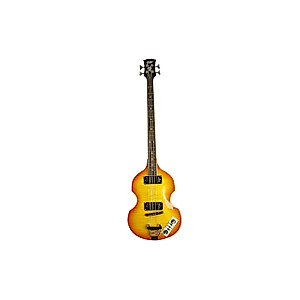 ivy 4 String Solid-Body Electric Guitar, Right, Cherry Sunburst (IVB-500 CS)