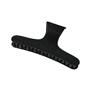 Kitsch Butterfly Clamp for Hair Sectioning - Hair Clips for Women | Hair Claw Clips for Thick and Thin Hair | Hair Accessories for Girls & Teens, 6pcs (Black)