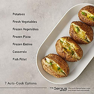 Panasonic NN-SU66LS 1100W with Genius Sensor Cook and Auto Defrost Countertop Microwave Oven, 1.3 cu ft, Stainless Steel