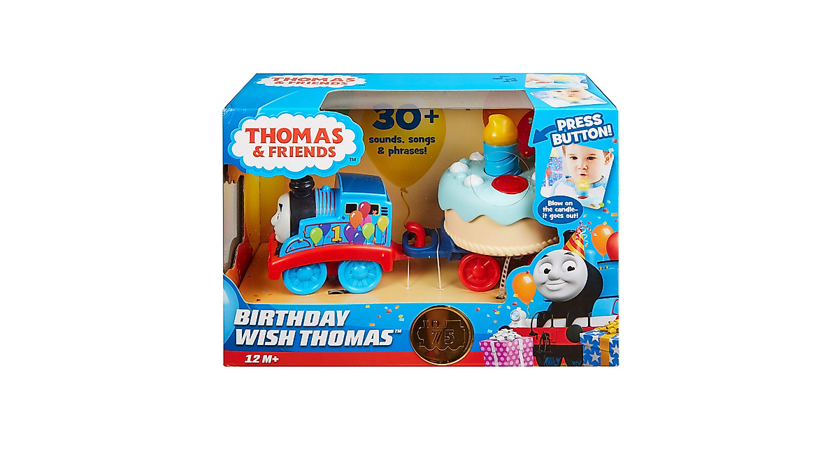 Birthday Wish Thomas Train for Toddlers & Preschoolers