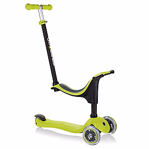 Globber Go Up Sporty | 3-In-1 Kick Scooter For Toddlers & Kids | Ride-On Walking Bike For Toddlers To Kids Push 3-Wheel Scooter For Kids (Aged 3+) | Outdoor Toys For Boys & Girls | Toddler & Kid Gifts