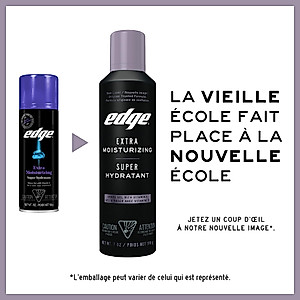 Edge Extra Moisturizing Shaving Gel, 198g