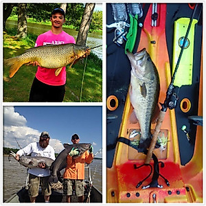 KastKing FluoroKote Pure Fluorocarbon Coated Fishing Line 8LB 300Yds 274M Clear