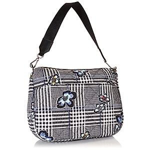 Vera Bradley Women's Performance Twill Carson Shoulder Bag Crossbody Purse, Bedford Plaid, One Size