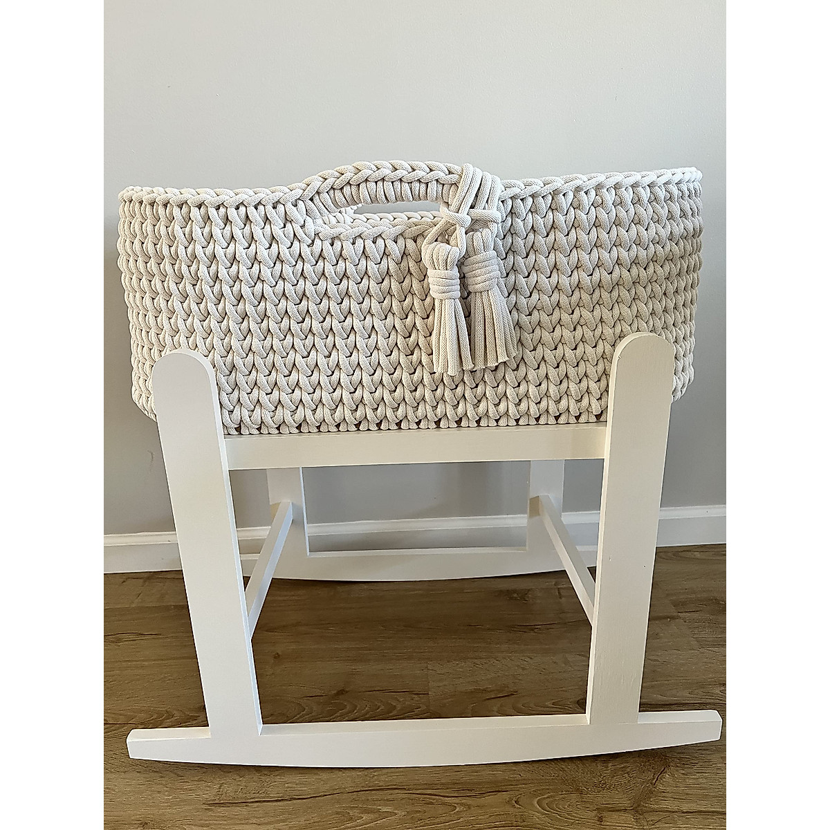 Crochet Baby Moses Bassinet
