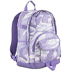 Eastsport Multi-Purpose Millennial Tech Backpack - Purple Camo