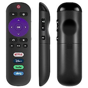 New Universal Replace Remote Control fit for TCL ROKU TV for Hisense Roku TV for Sharp Roku TV for ONN Roku TV for Insignia Roku TV for TCL Roku TV for Westinghouse Roku TV for JVC Roku TV
